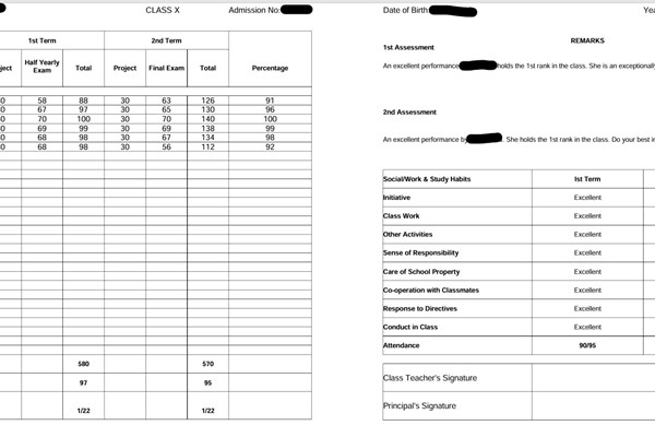 Report Card Templates